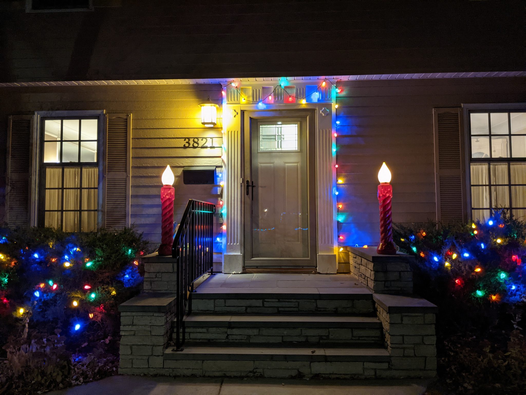 Christmas Lights by Bob Griggs